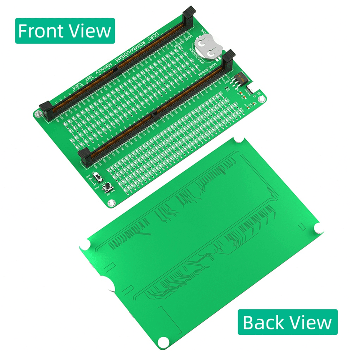 DDR5 RDIMM/UDIMM Memory Tester DDR5 Memory Test Card - Walmart Business ...