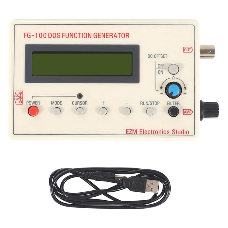 DDS Function Signal Generator Function Signal Generator FG-100 1HZ ...