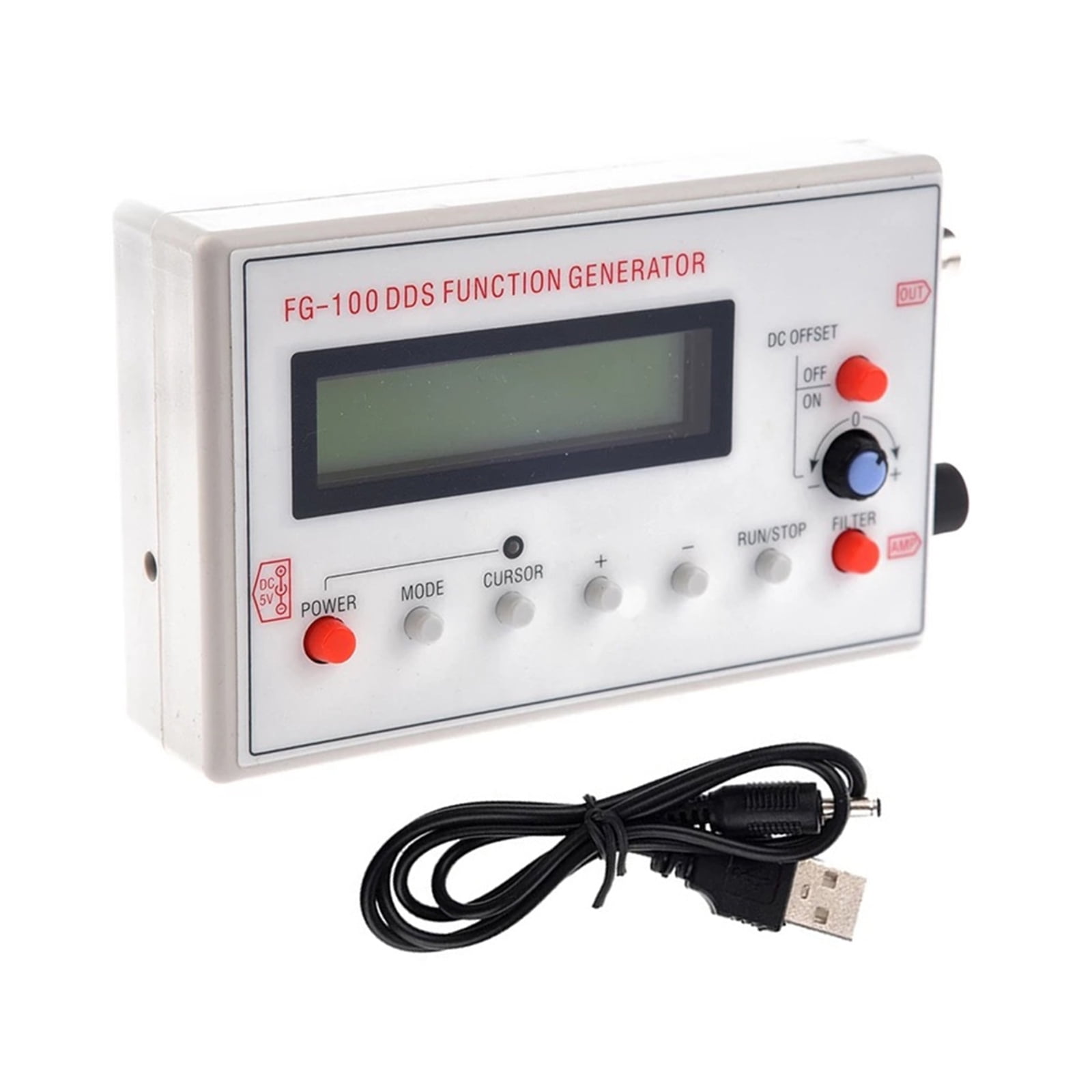 DDS Function Signal Generator Sine Triangle Square Wave Frequency 1Hz To 500KHz TAPDRA Spare ...