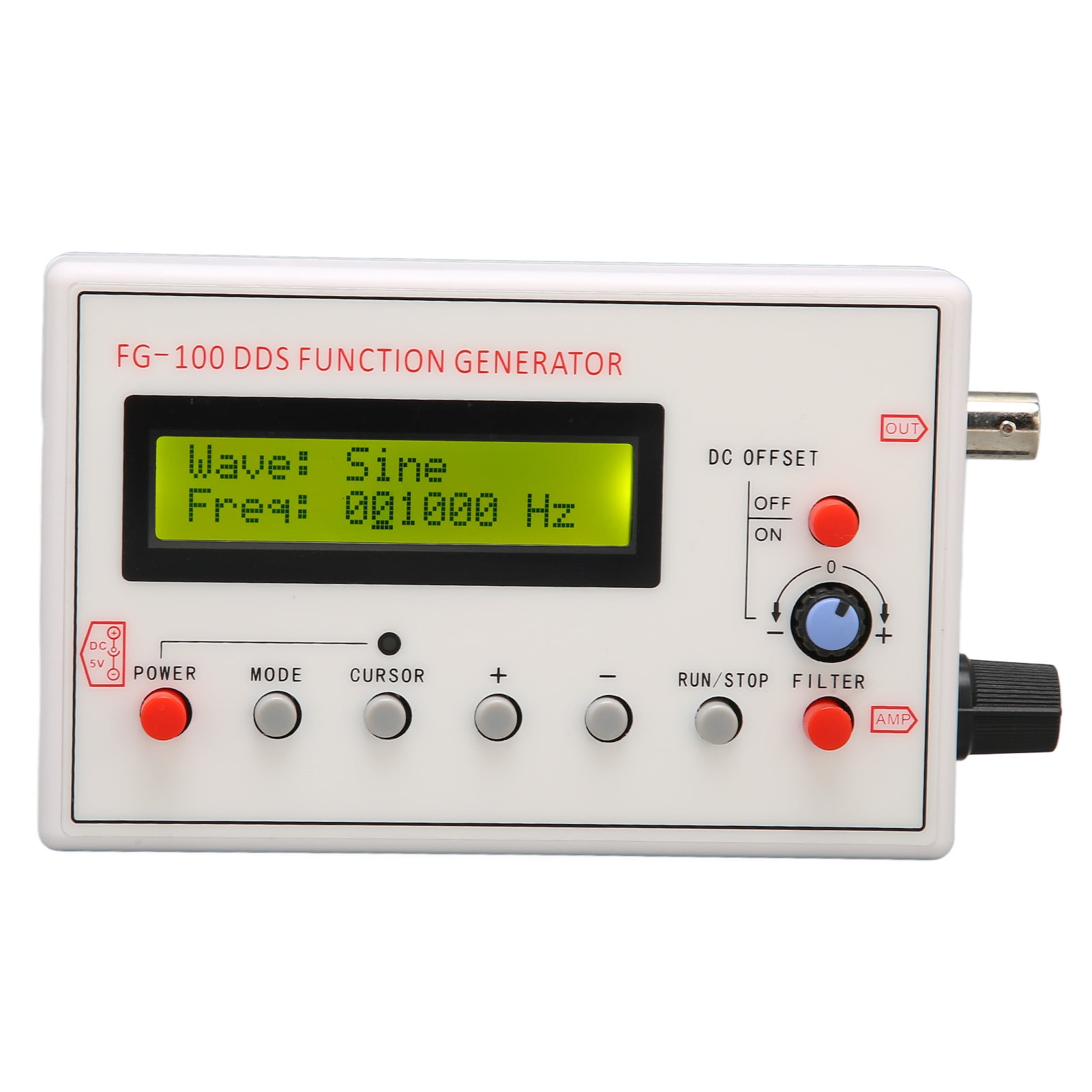 DDS Functional Signal Generator Sine Triangle Square Sawtooth Waveform ...