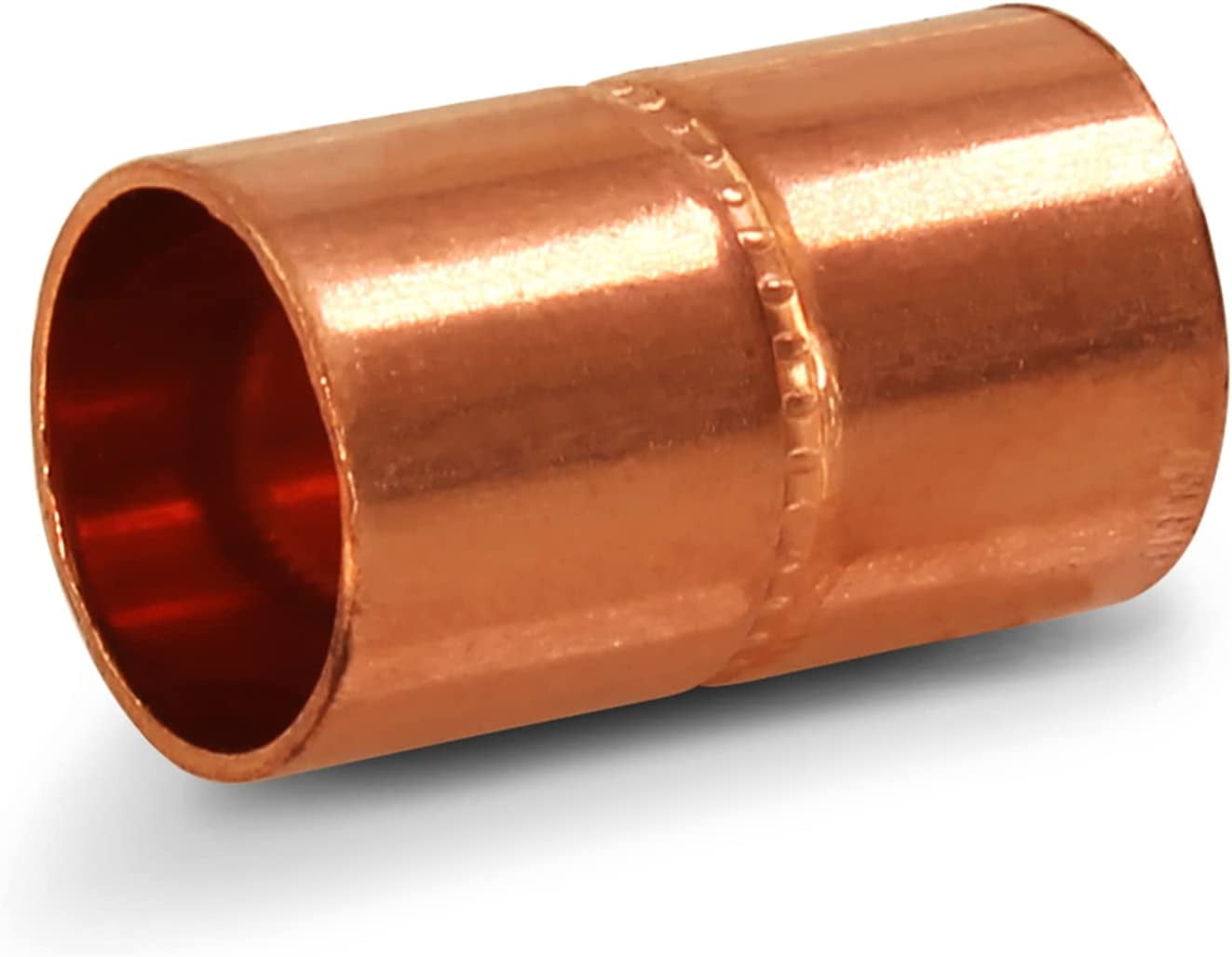 DDSD0012 Straight Copper Coupling With Sweat Sockets And With Rolled ...