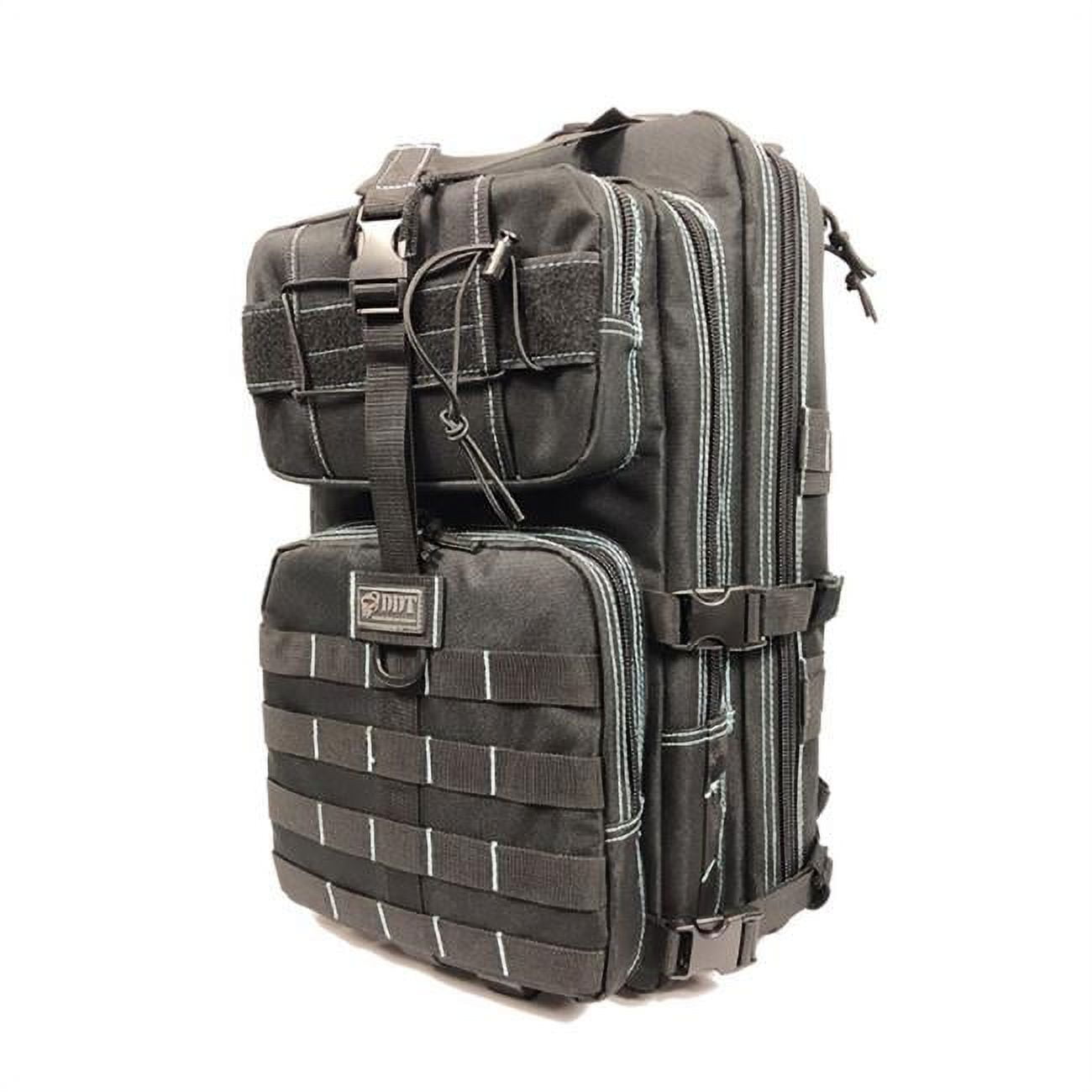 DDT DDT11022 Venom 48 Hour Assault Backpack, Black & Teal - Walmart.com