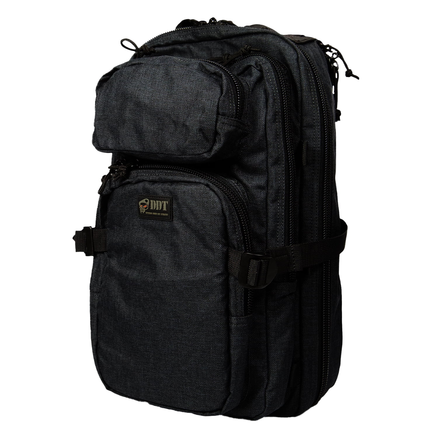 DDT Drifter Urban Day Pack Backpack with DDT Logo Patch, Color Carbine ...