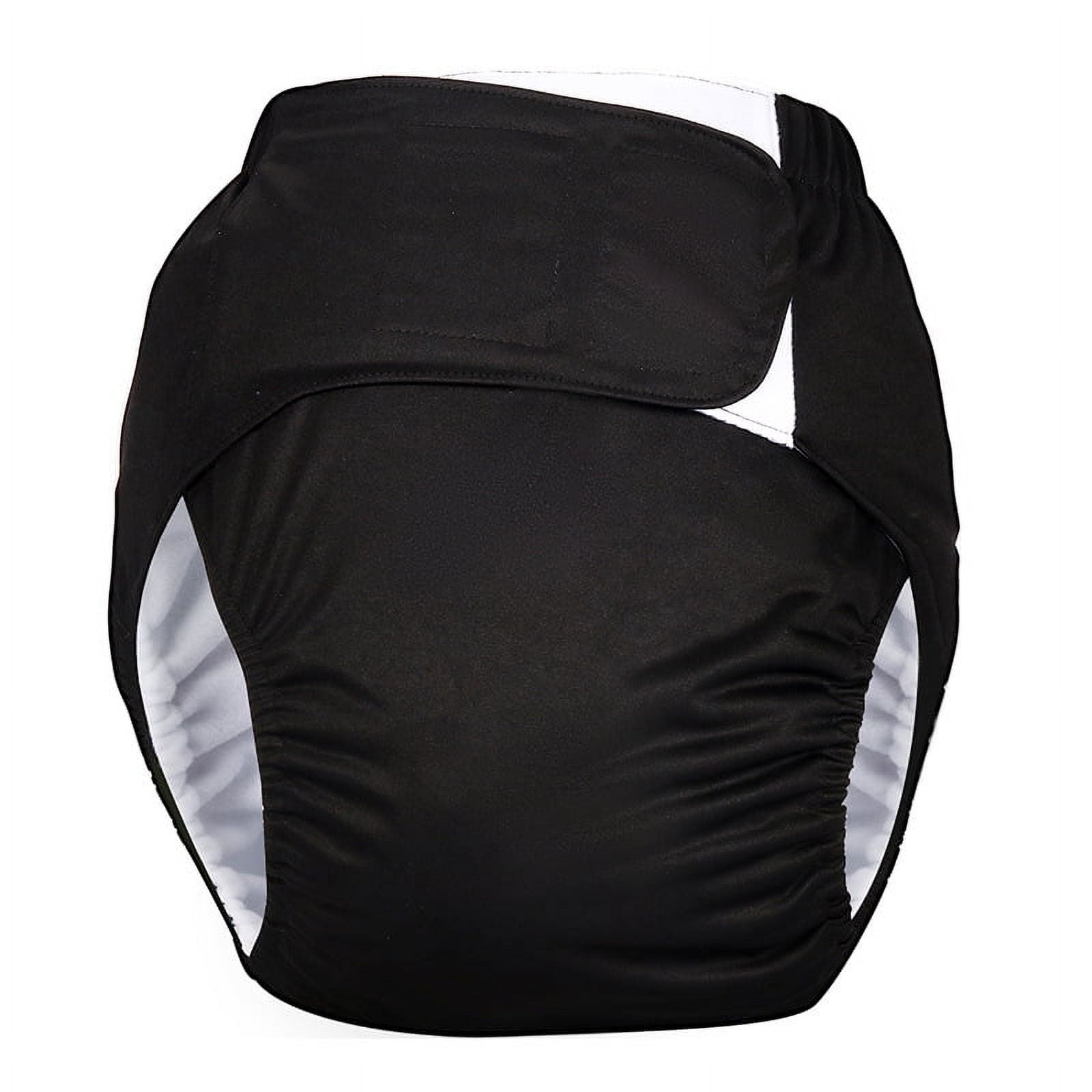 DDWD Adult Velcro Diaper Pants Elderly Washable Leak-proof Diaper Pants ...