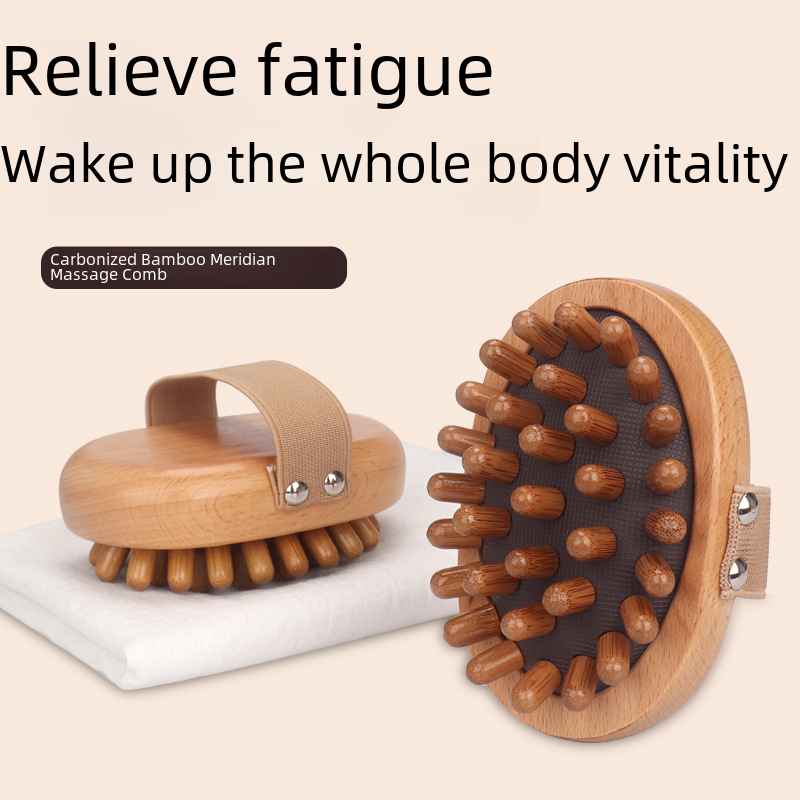 DDWD Beech Body Massage Health Care Comb Wood Relieve Fatigue and ...