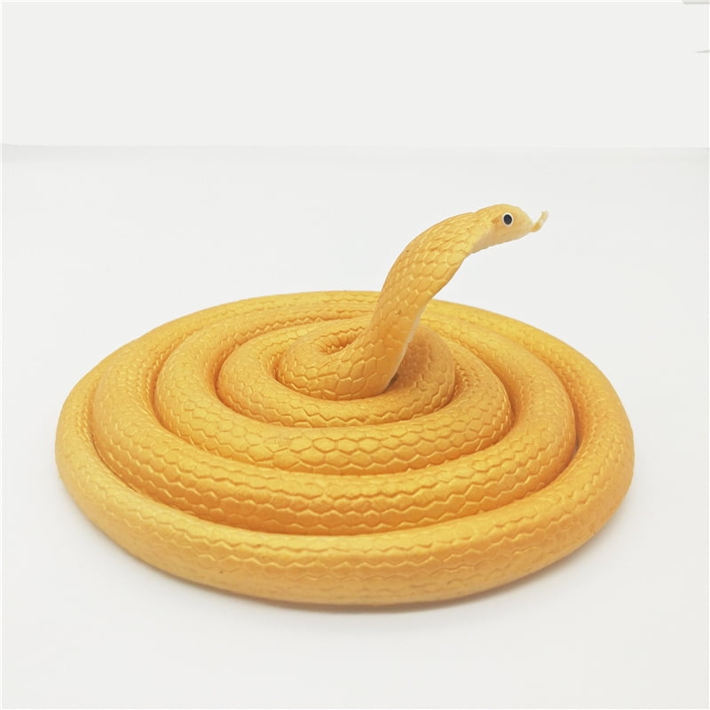 DDWD Children‘s toy snake simulation snake trick big green snake soft ...