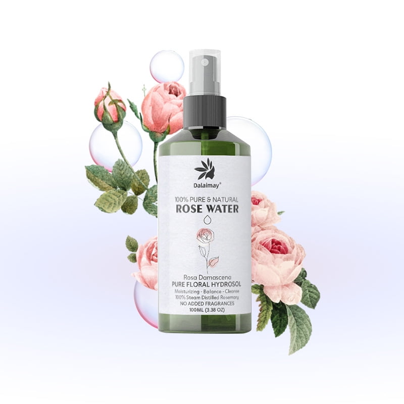 DDWD Damascus Rose Pure Dew Brightens Skin Color Moisturizing and ... DDWD Damascus Rose Pure Dew Brightens Skin Color Moisturizing and ...