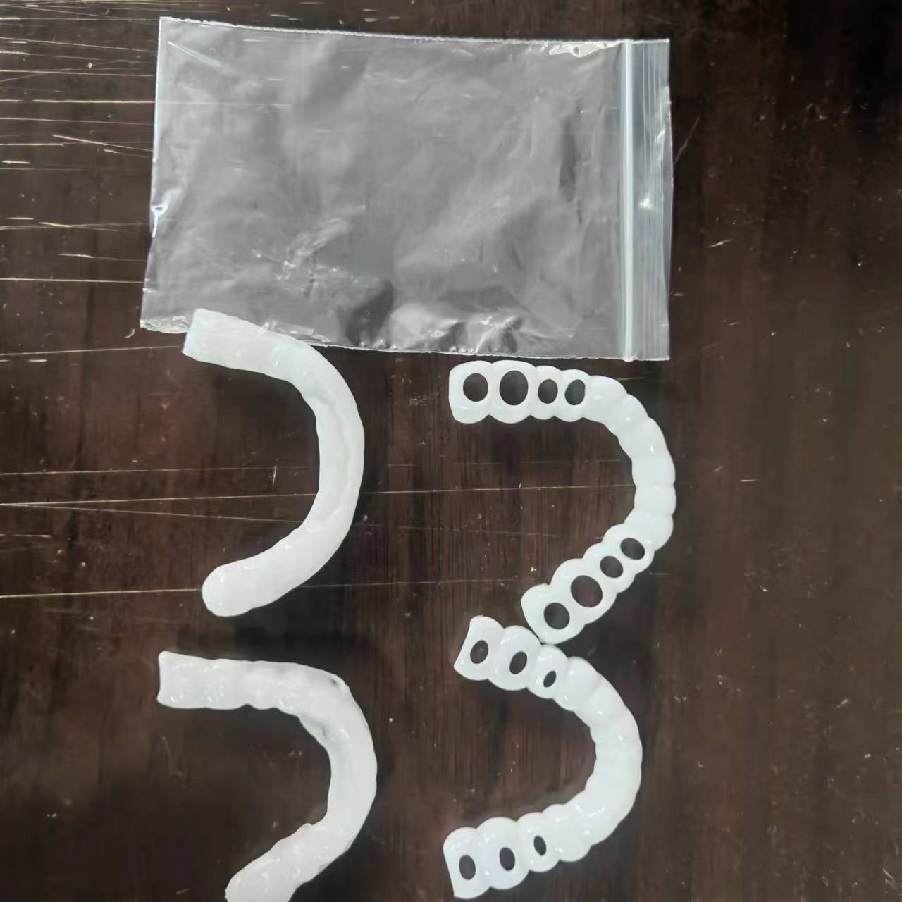 DDWD Fourth generation instant smile denture stickers silicone ...