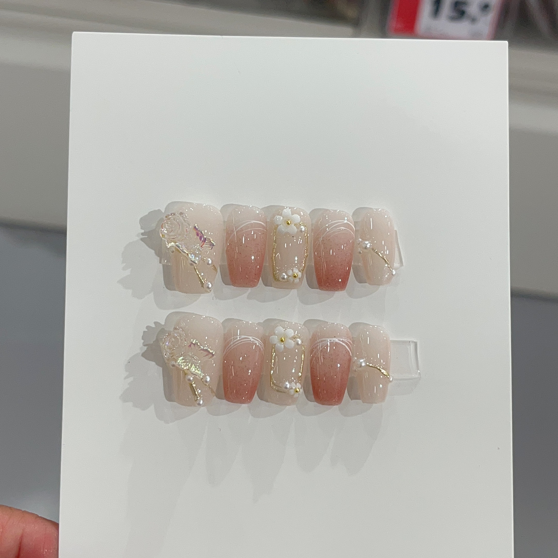 DDWD [Handmade armor real shot] gentle gradient Butterfly pure -worn ...