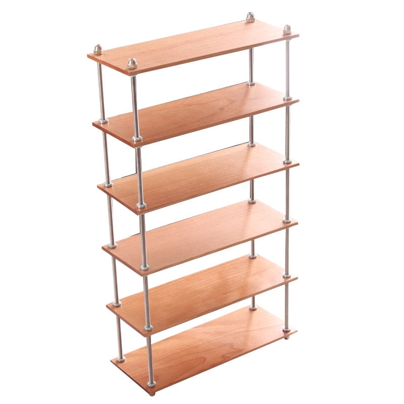 DDWD Miniature food and play rack rack bookshelf mini model cherry wood ...