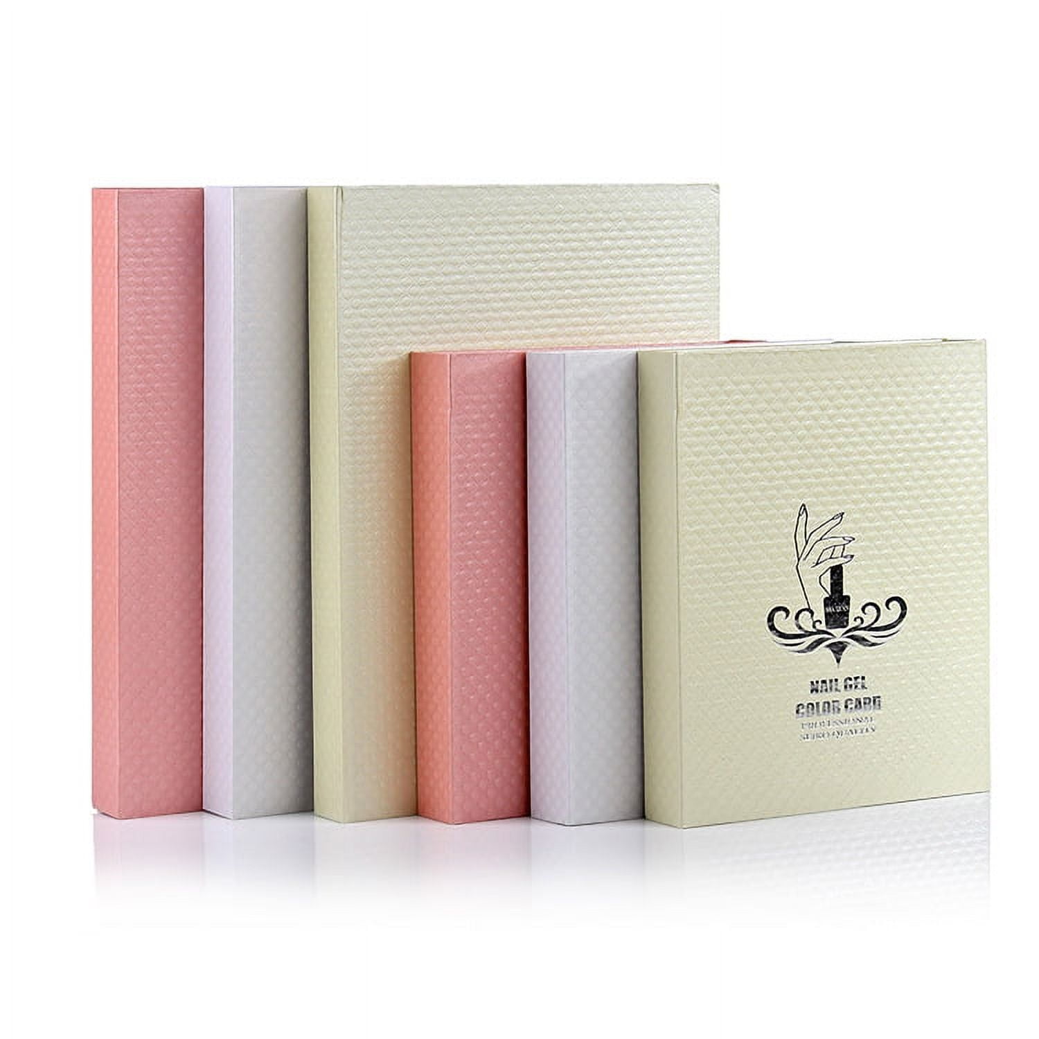 DDWD Nail art color card book display board color card box nail polish ...