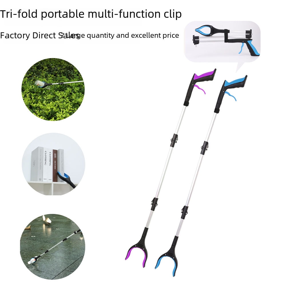 DDWD New Portable Multi-functional Double Folding Long Handle Garbage ...