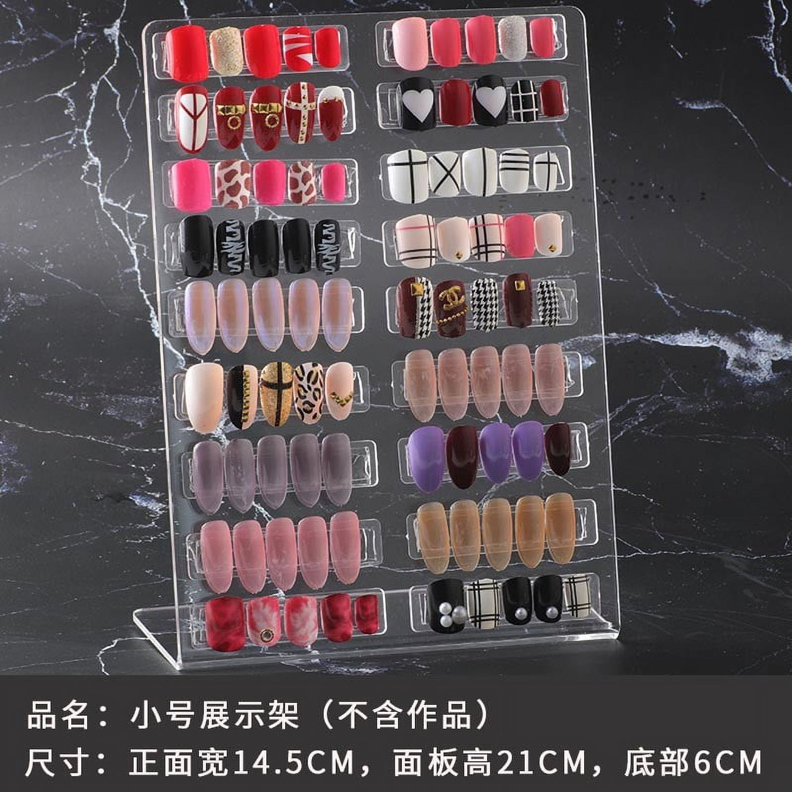 DDWD Special display board for nail high transparent acrylic belt ...