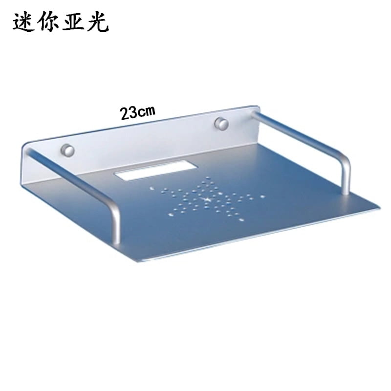 DDWD TV set-top box rack road space aluminum wall-mounted rack wall ...