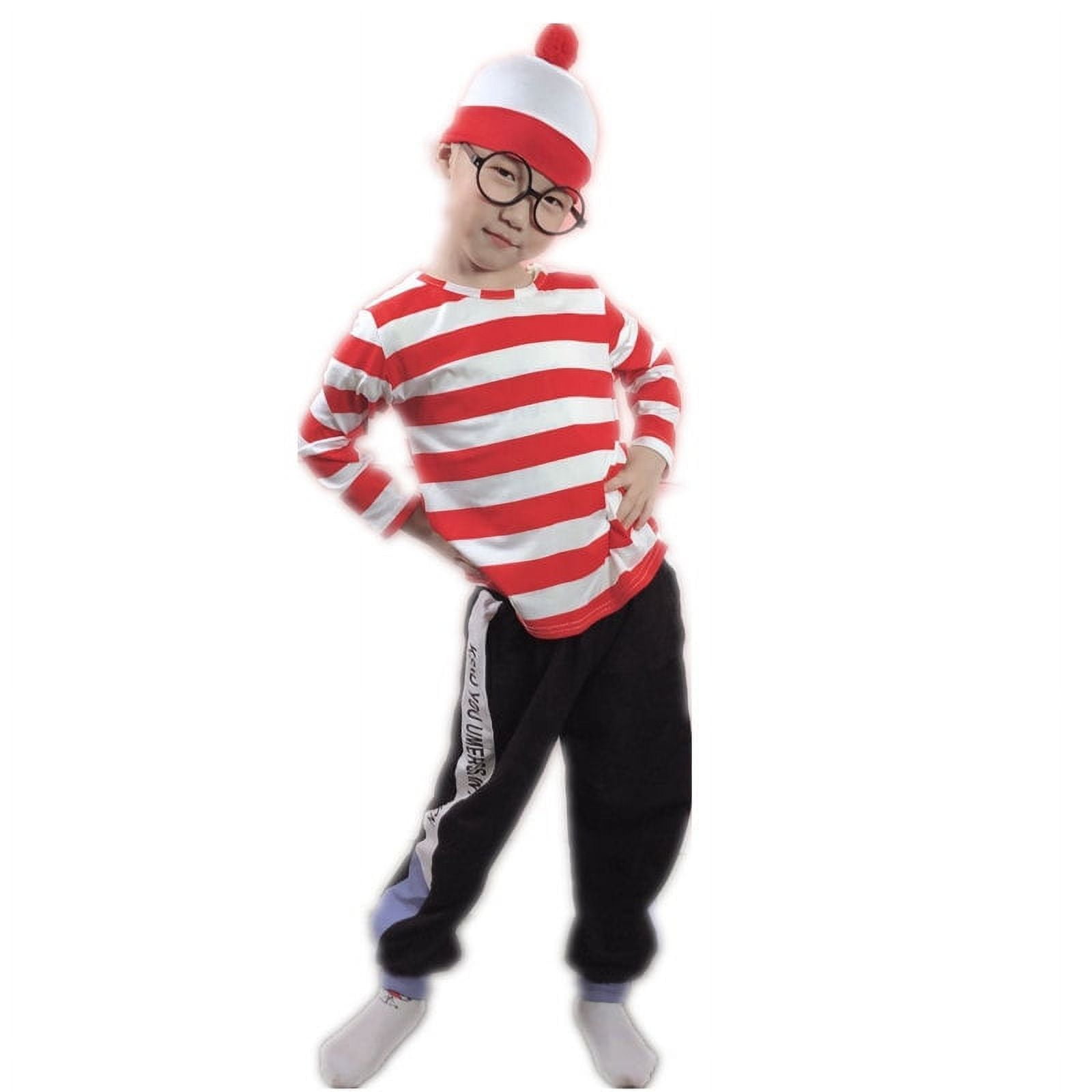 DDWD Where‘s Wally Wally UK Anime Character cosplay Dress Halloween ...