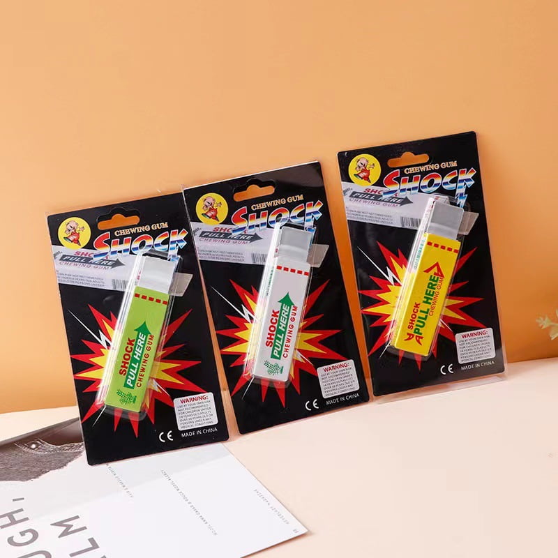 DDWD Yiwu electric shock whole person funny toy chewing gum electric ...