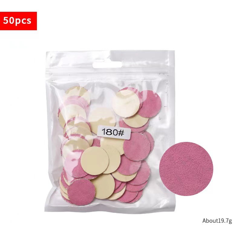 DDWD direct 50 pieces pedicure sand replacement piece suit nail polish ...