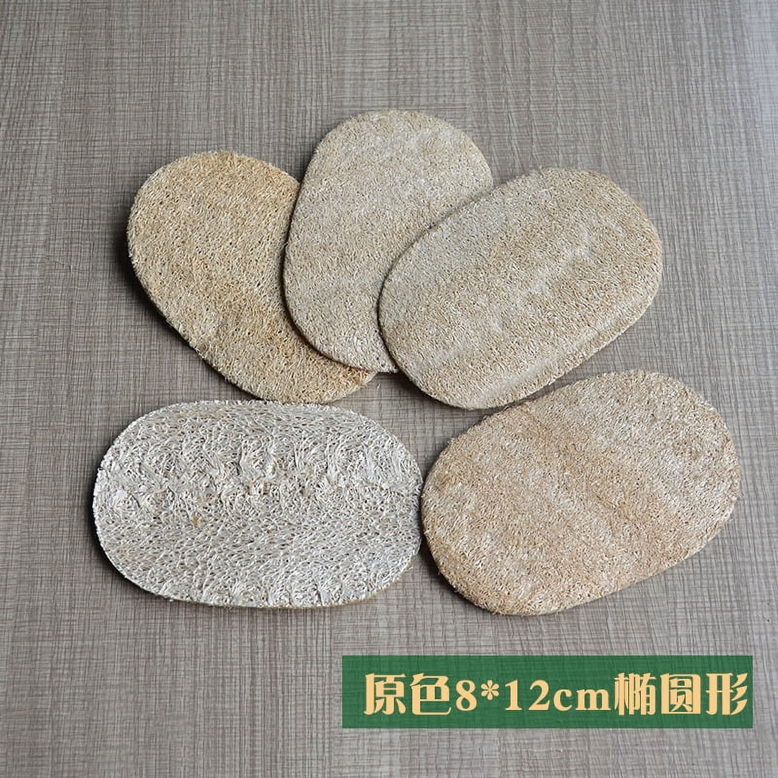 DDWD loofah dish washing brush dishwashing cloth loofah pulp brush pot ...