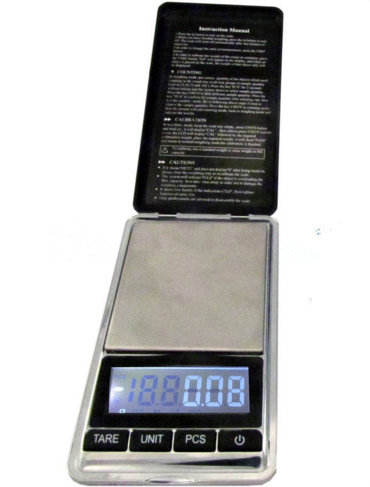 Smart Weigh High-Precision Milligram Digital Scale, 50 x 0.01g, Black ...