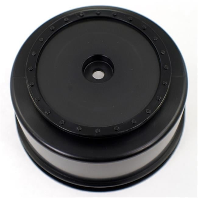 DE Racing DERBS4LB Borrego Short Course Wheels, Black - 4 Piece for TLR ...