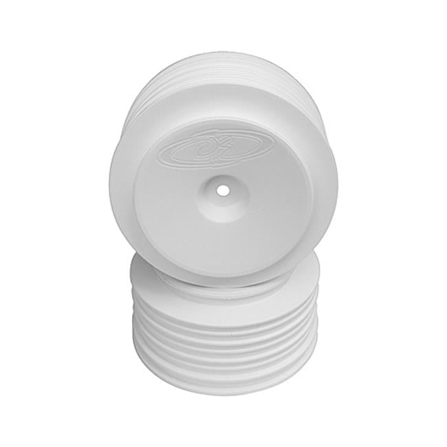 DE Racing DERPS4AW Speedline Plus Short Course Wheels, White - 4 Piece ...