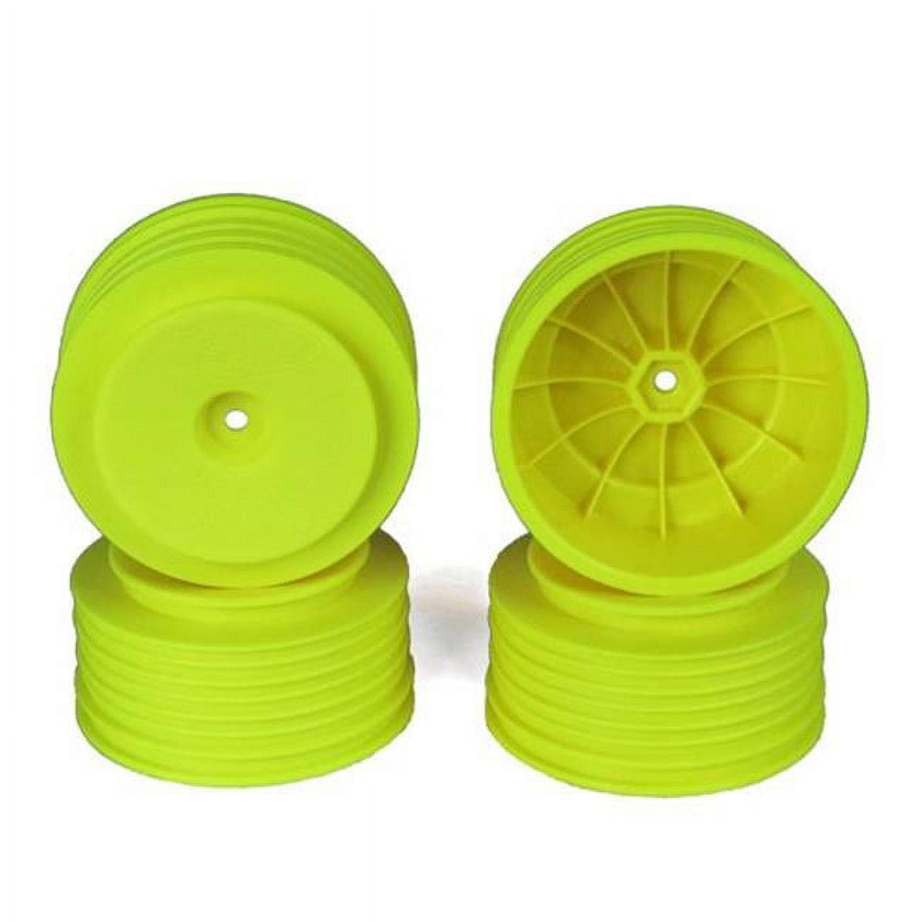 DE Racing DERPS4AY Yellow Speedline Plus SC Wheels Associated S5M-SC10 ...