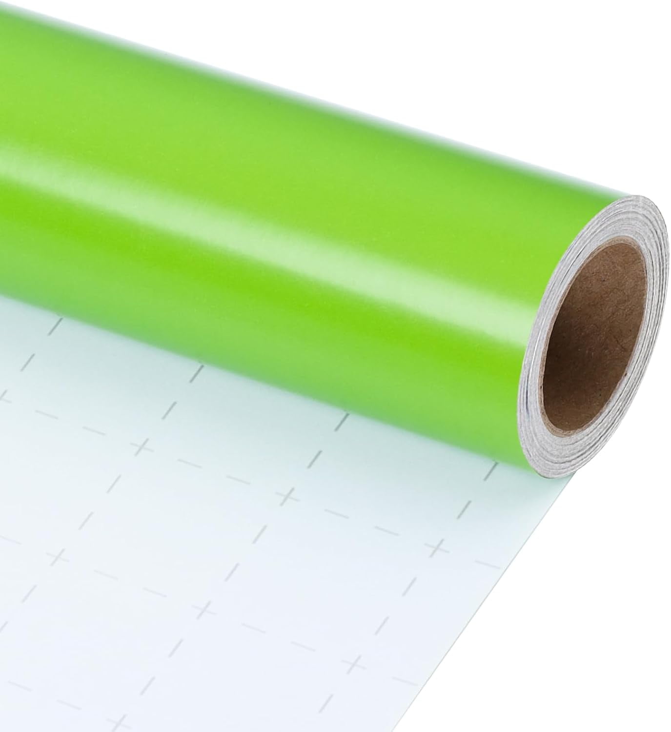 DEA Lime Green Wrapping Paper, Solid Color Matte Metal Christmas Gift ...