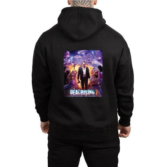 DEAD RISING Hoodie 2 Off The Record Zombie Game Poster, for men & women ...