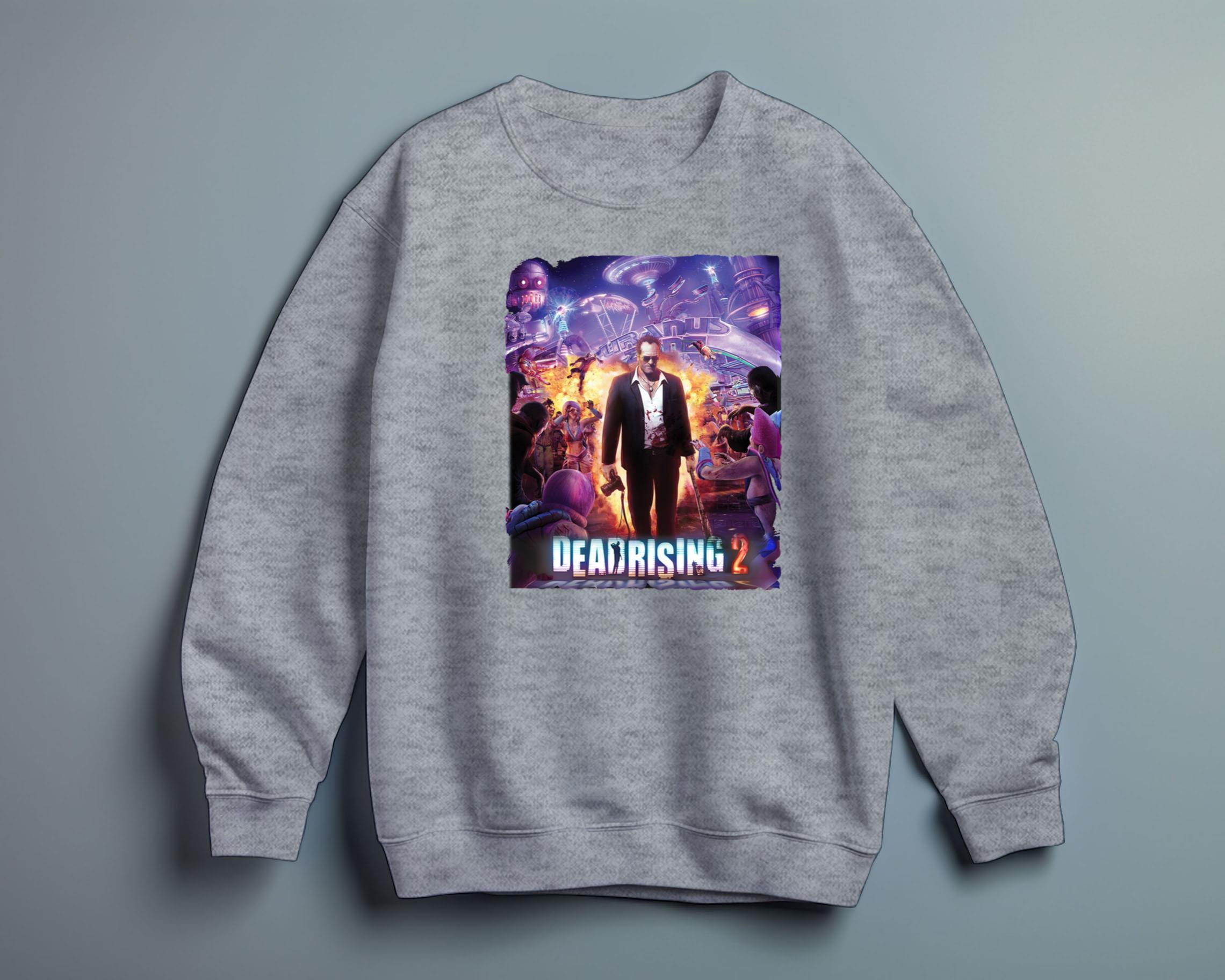 DEAD RISING TSHIRT 2 Off The Record Zombie Game Poster Graphic Tees ...