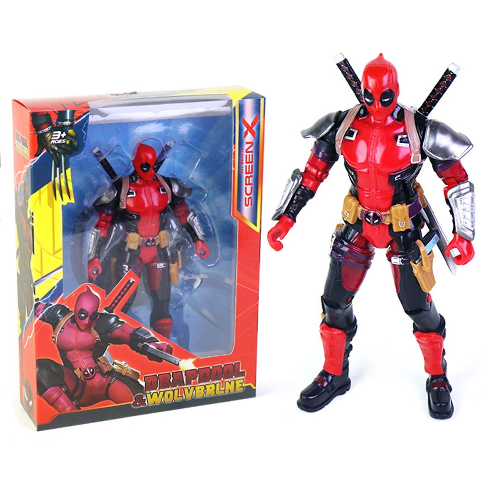 DEADPOOL Action Figure Deadpool Toys Action Figure Toy 12-inch ...