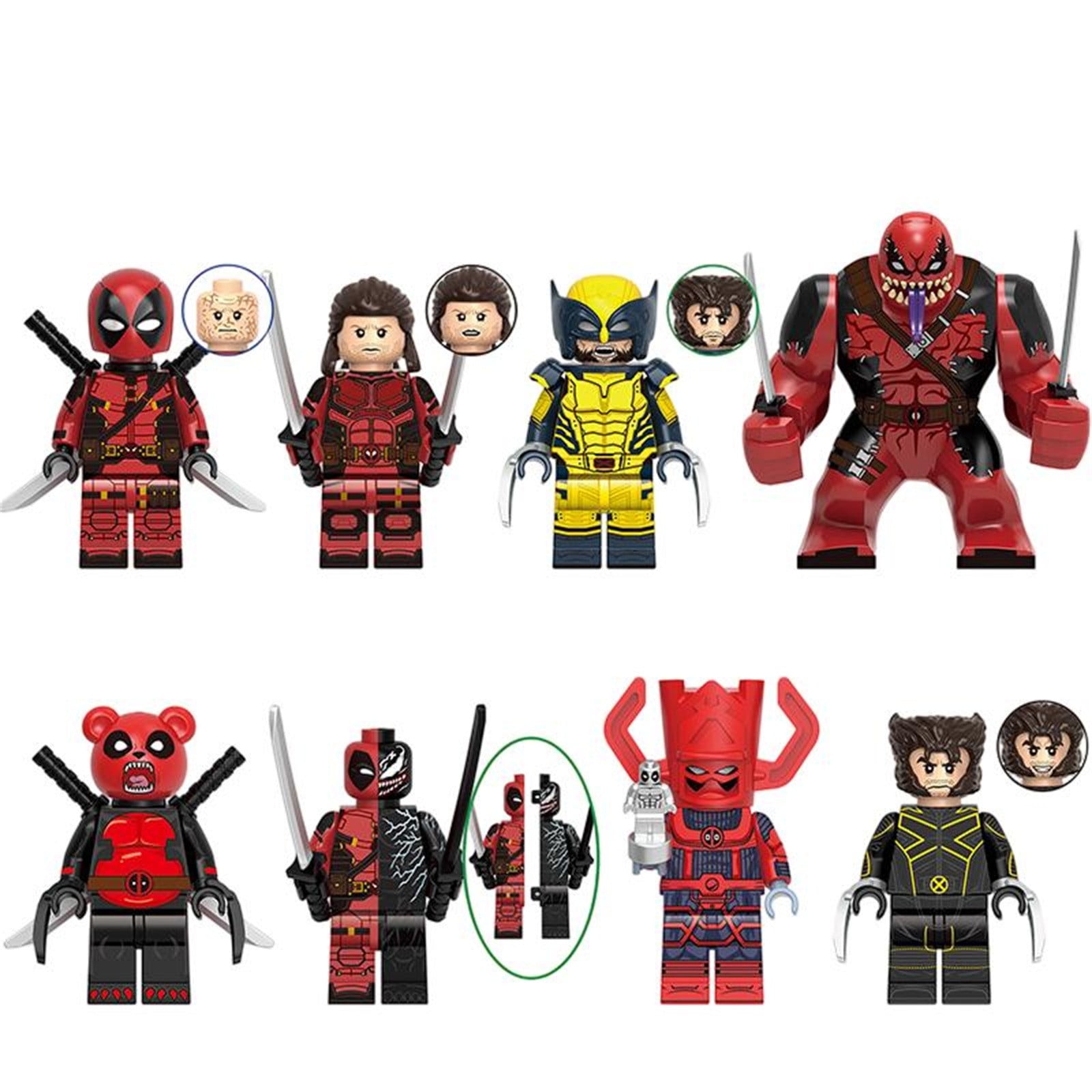 DEADPOOL Action Figure Deadpool And Wolverine DEADPOOL Action Figure ...