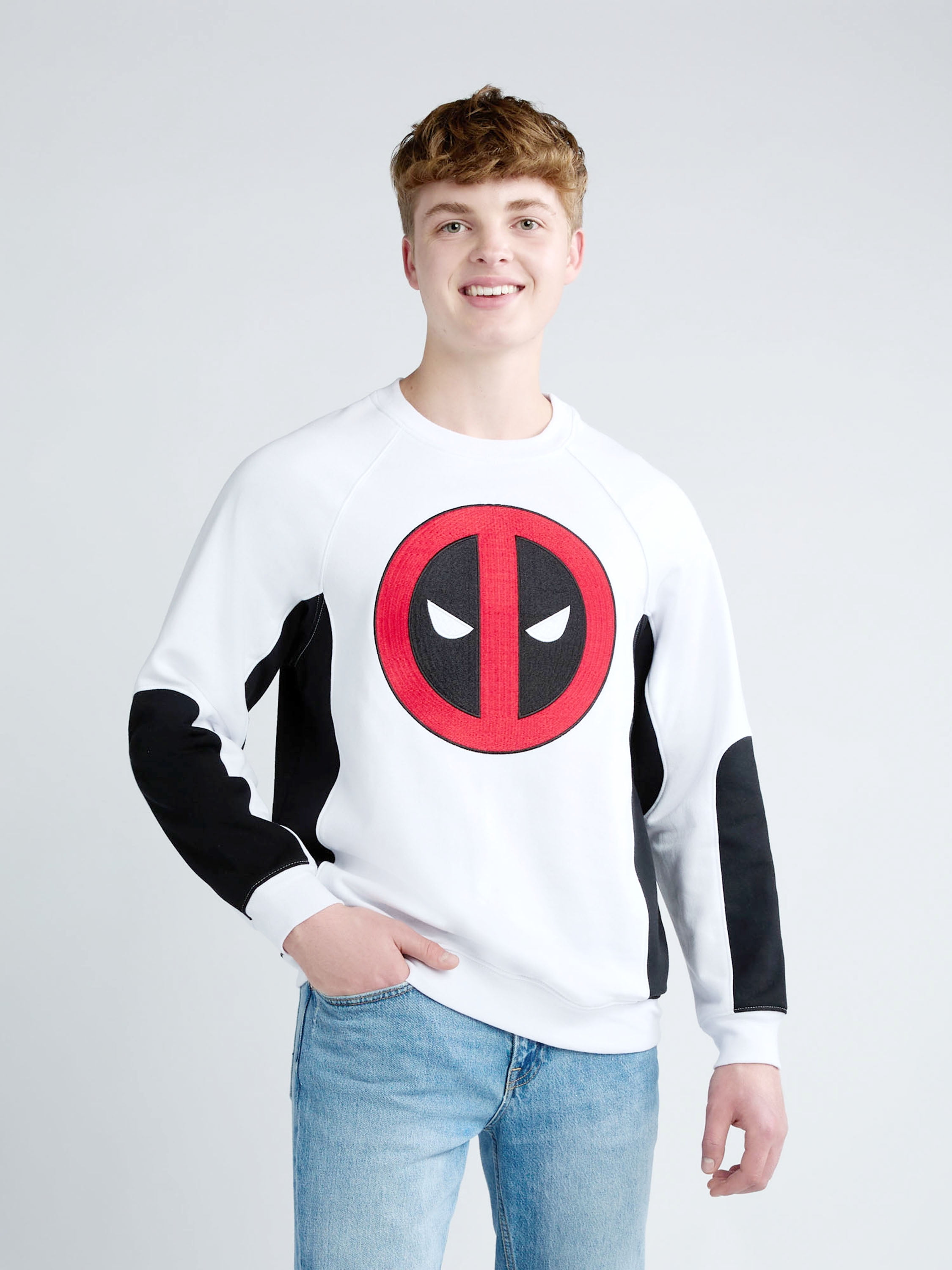 Deadpool Men's & Big Men's Graphic Sweatshirt, Sizes XS-3XL - Walmart.com