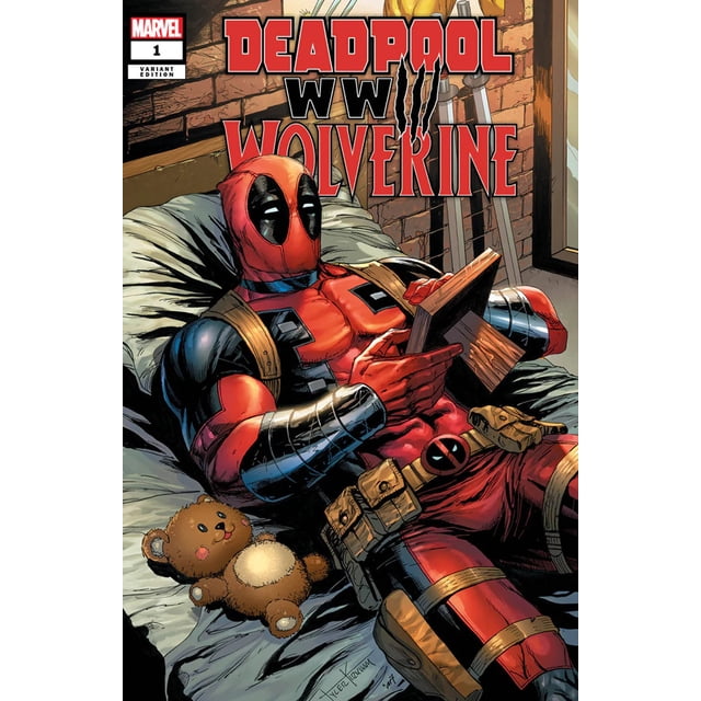 DEADPOOL WOLVERINE: WWIII #1 UNKNOWN COMICS TYLER KIRKHAM EXCLUSIVE VAR ...