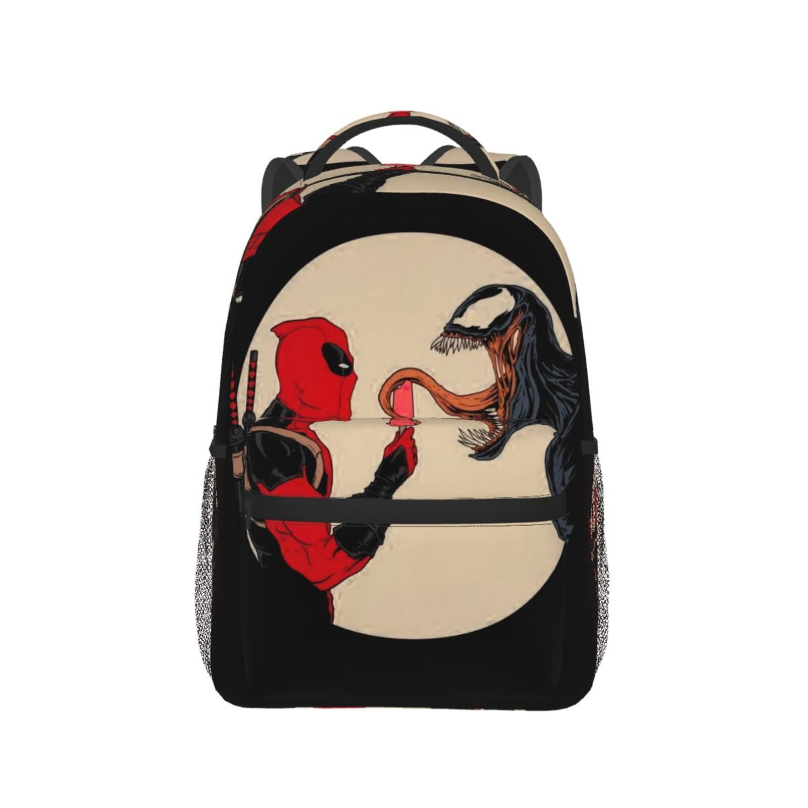 DEADPOOL X VENOM Travel Backpack,Carry On Backpack Personal Item Travel ...