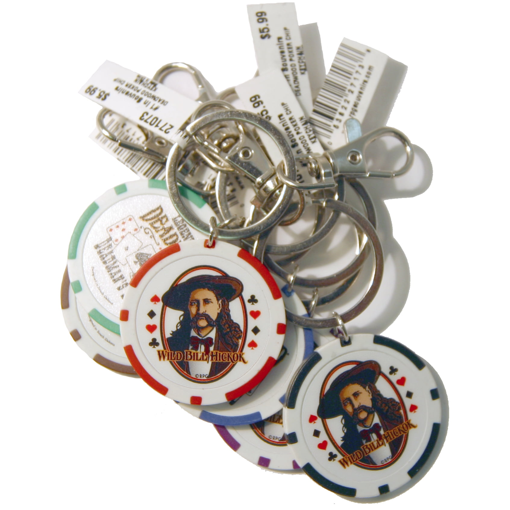 DEADWOOD POKER CHIP KEYCHAIN - Walmart.com