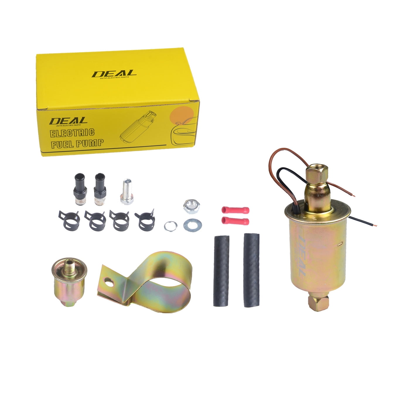 DEAL AUTO ELECTRIC PARTS E8012S Universal Electric Fuel Pump free Flow ...