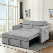 Free Shipping! DEALTOPS 55.5" Pull Out Loveseats Sleeper Sofa Bed with ...