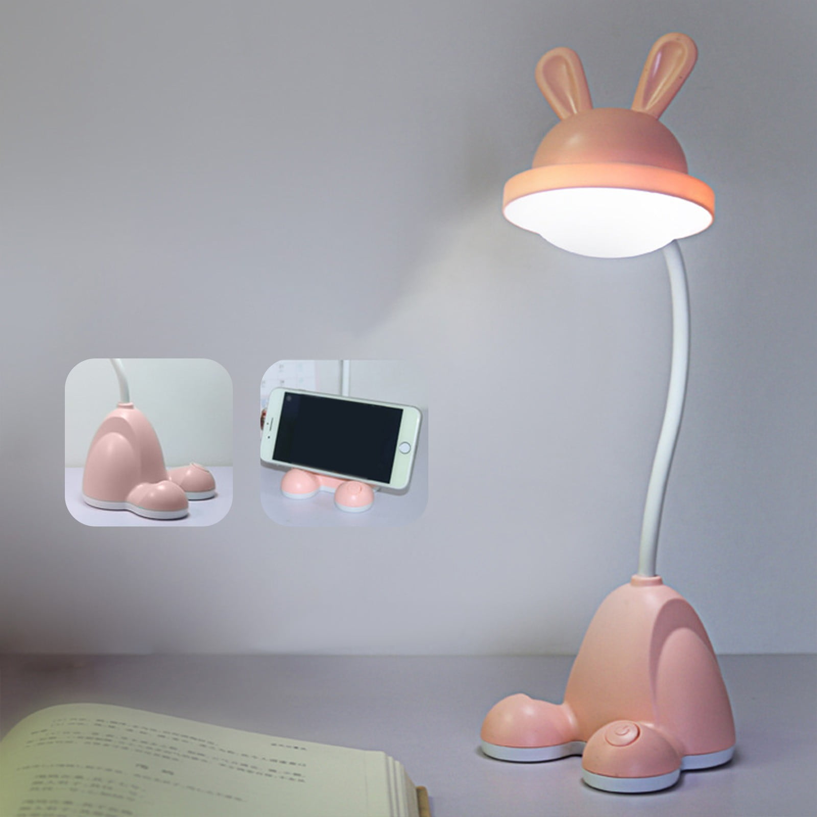 DEAPEX Three-speed Eye Protection Desk Lamp Learning USB Dormitory ...