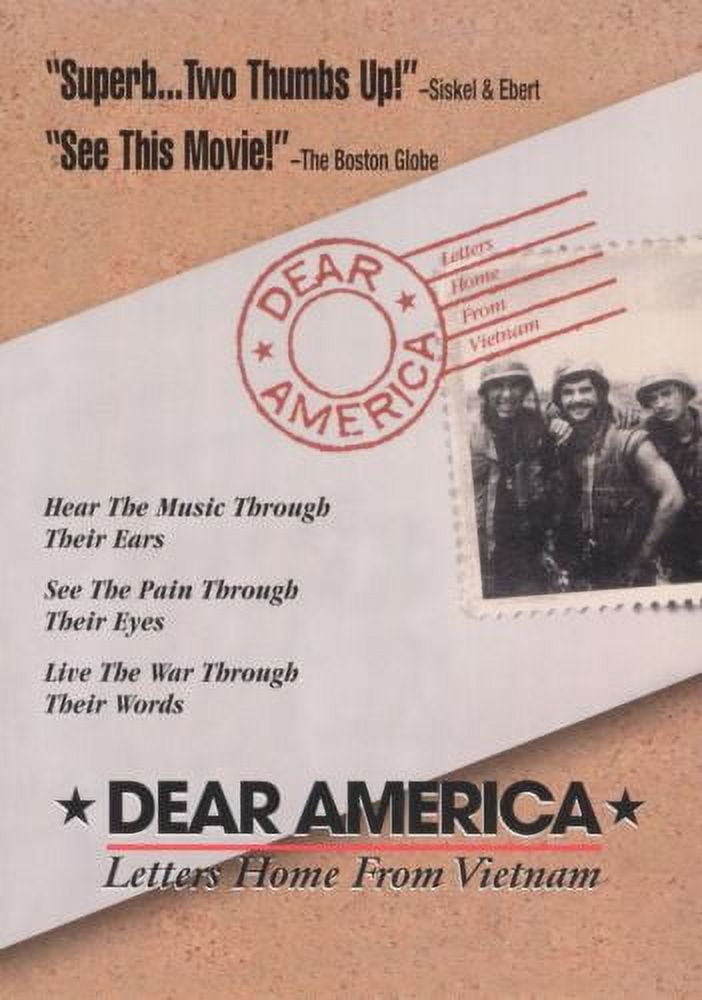 DEAR AMERICA - LETTERS HOME FROM VIETNAM NEW DVD | #Catalogs - Walmart.com