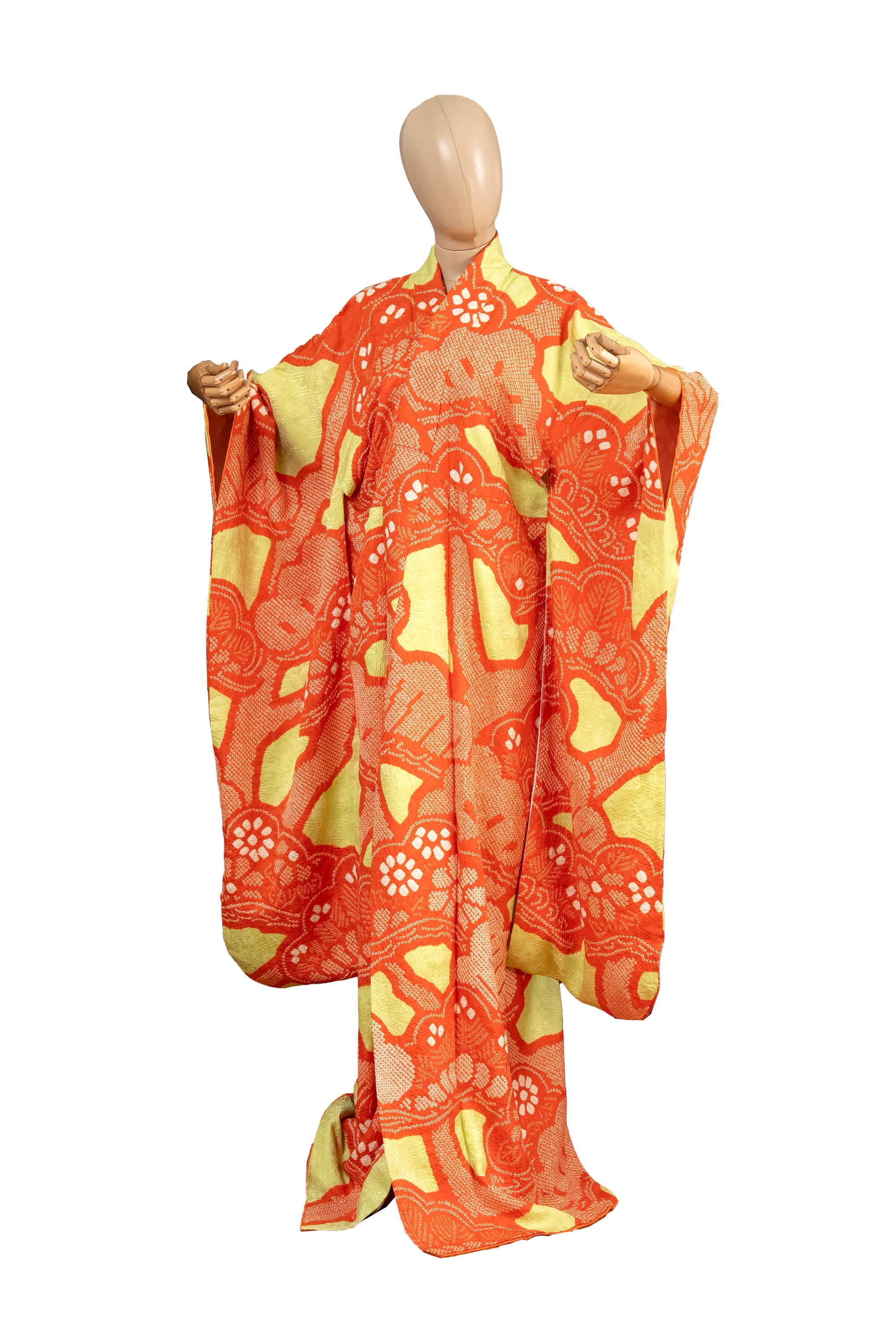 DEAR VANILLA Authentic Traditional Japanese Furisode Kimono for Women ...