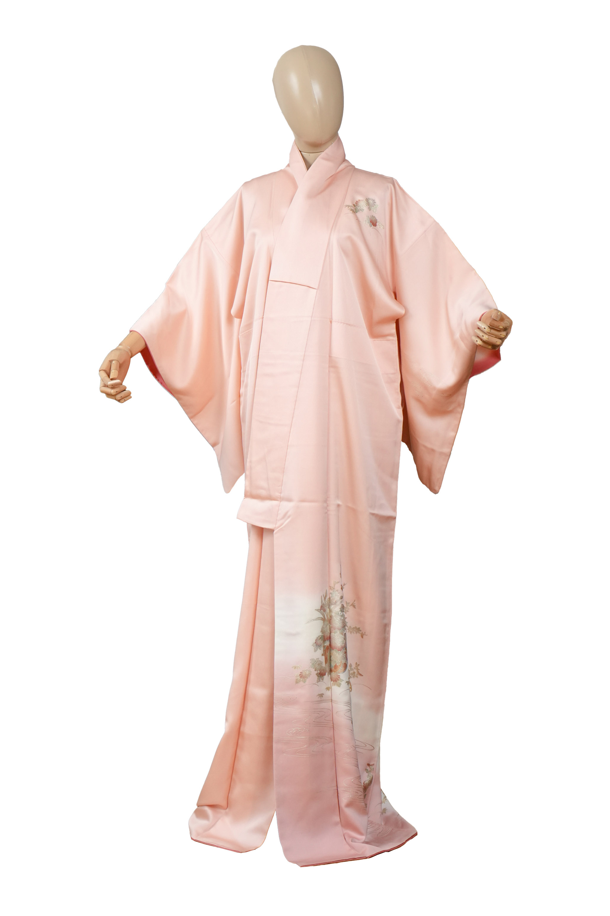 DEAR VANILLA, Authentic Traditional Japanese Homongi Kimono for Women ...