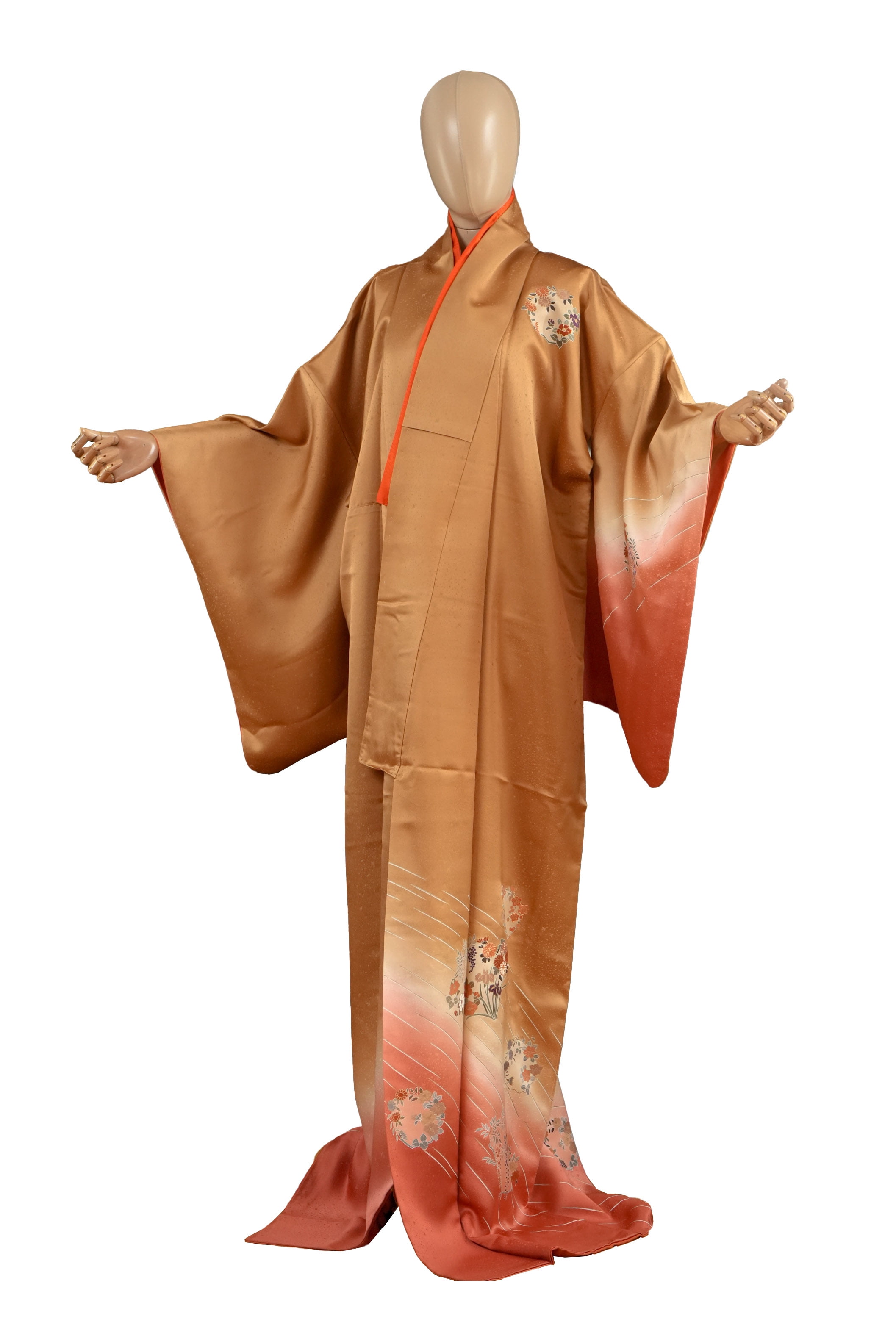 DEAR VANILLA Authentic Traditional Japanese Homongi Kimono for Women ...