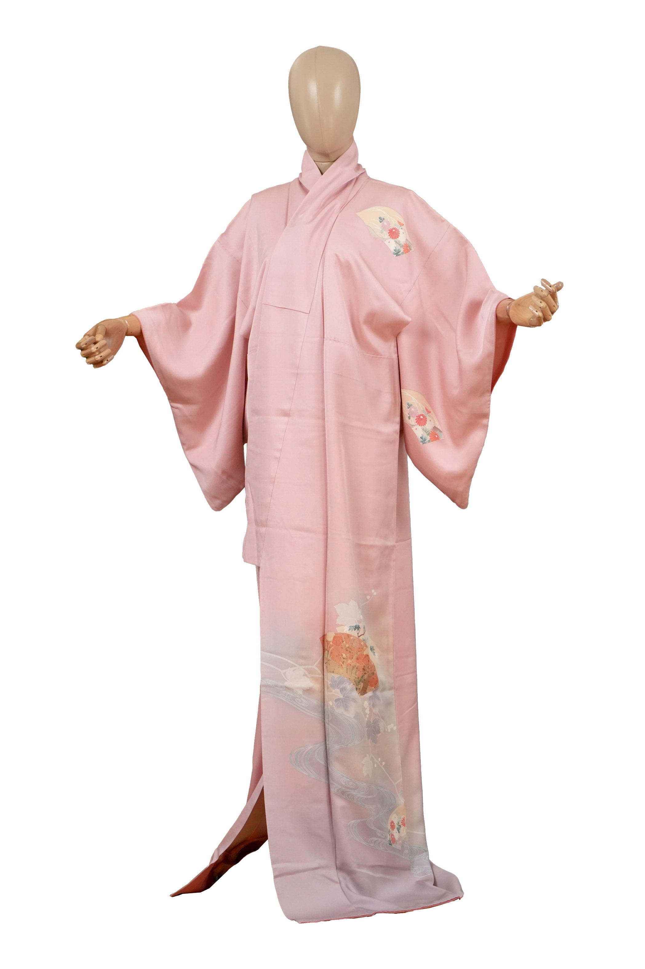DEAR VANILLA Authentic Traditional Japanese Homongi Kimono for Women ...