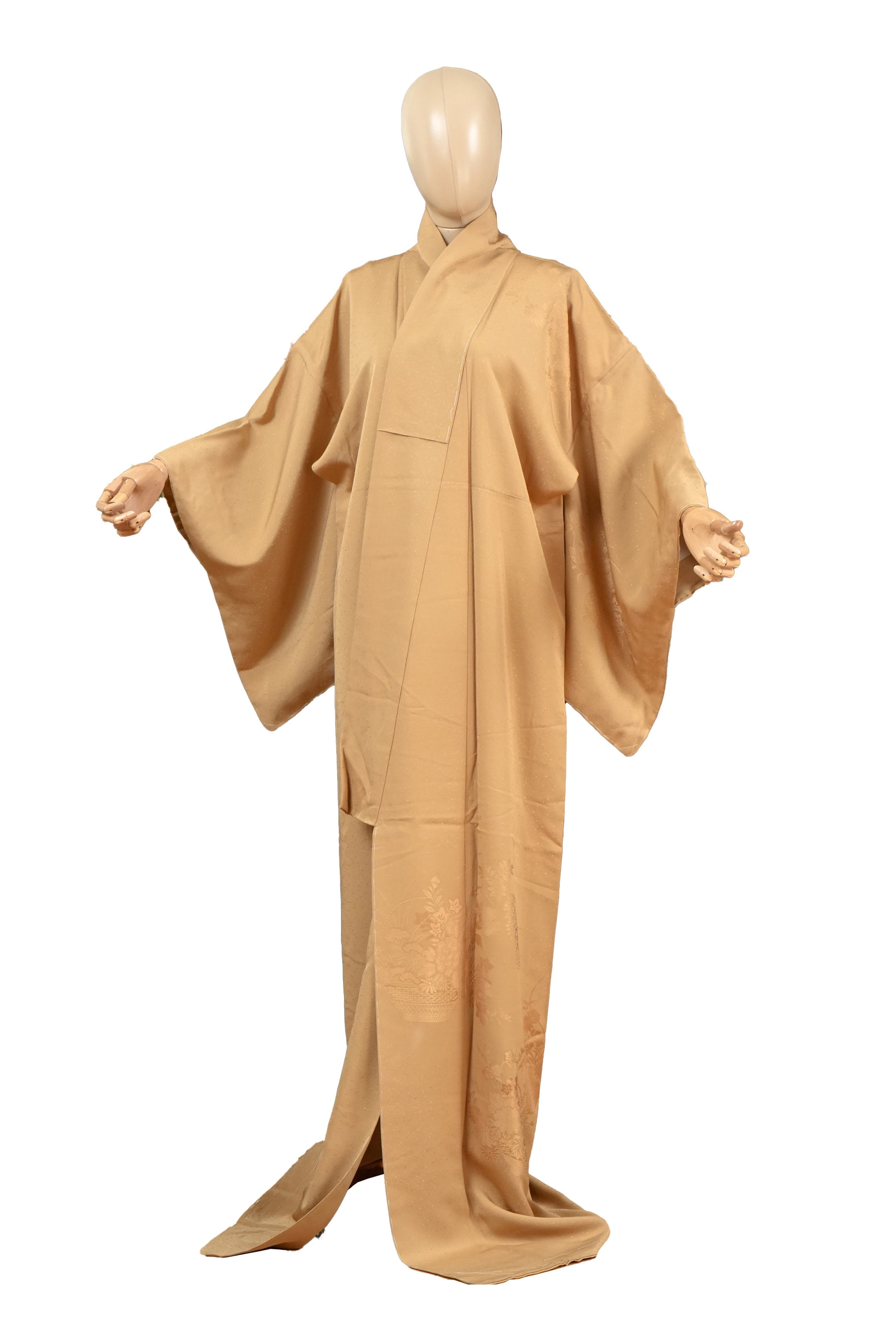 DEAR VANILLA Authentic Traditional Japanese Iromuji Kimono for Women Silk Robe Made in Japan KMI ...