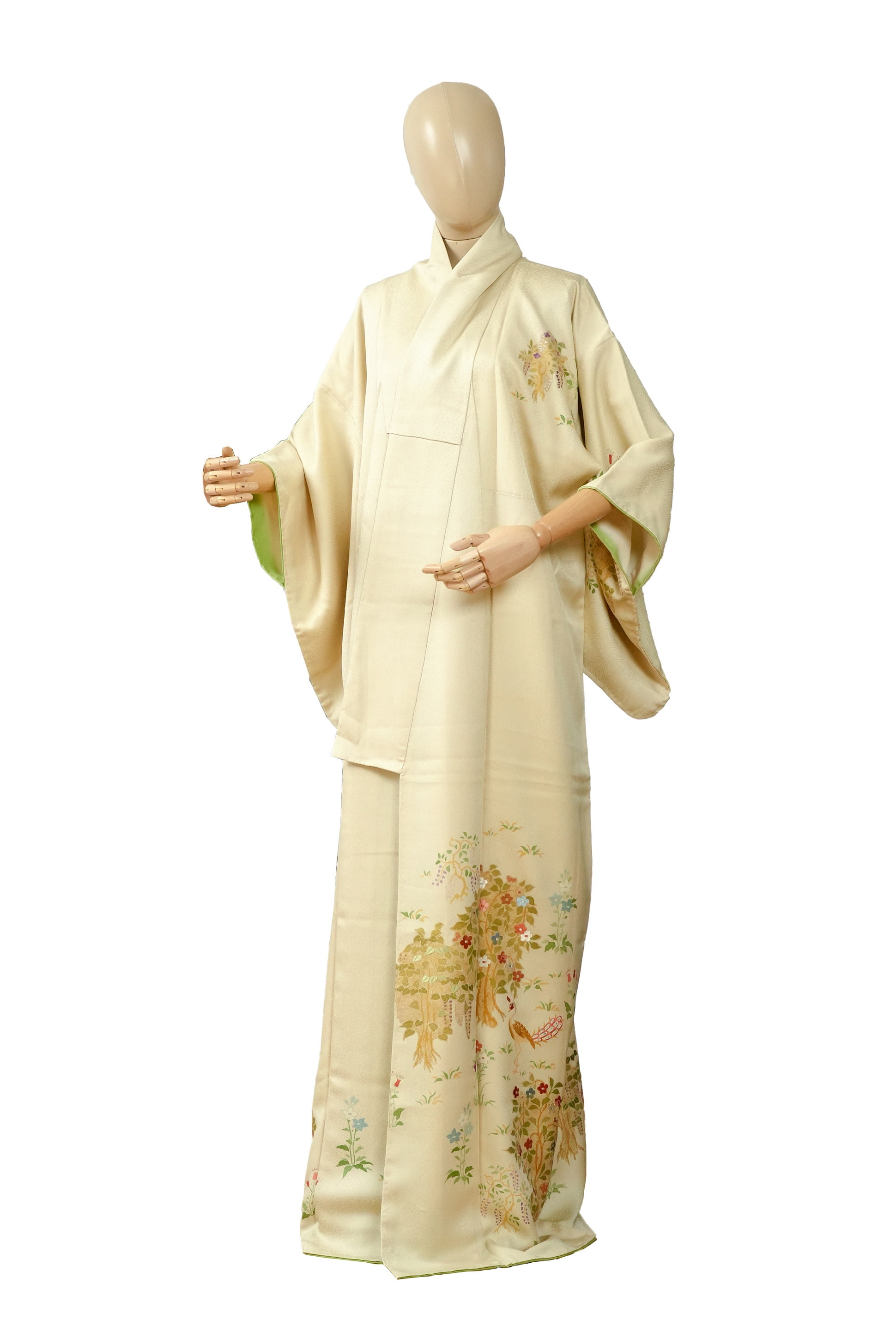 DEAR VANILLA, Authentic Traditional Japanese Kimono for Women, Silk ...