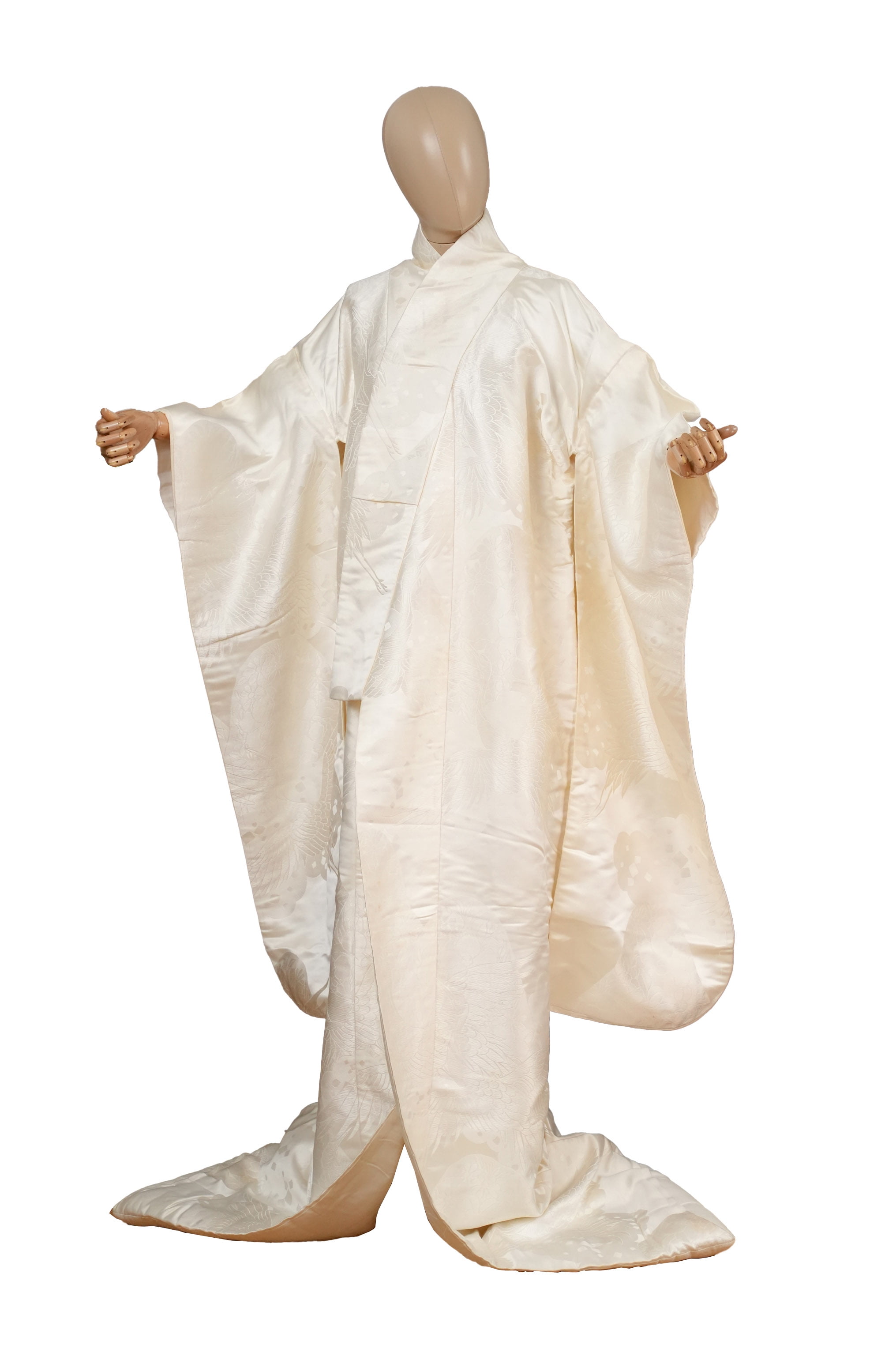 DEAR VANILLA Authentic Traditional Japanese Shiromuku Uchikake Wedding ...