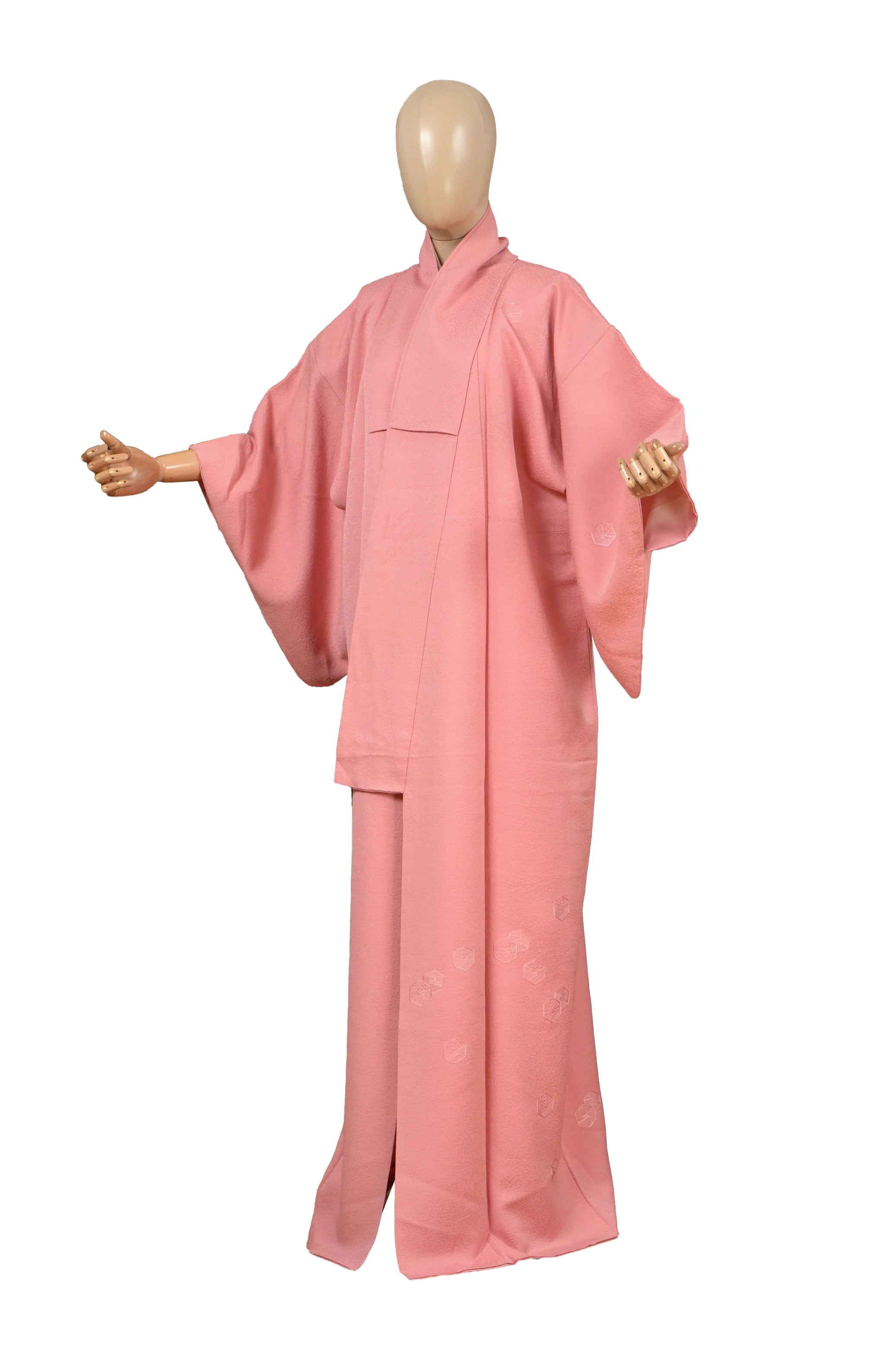 DEAR VANILLA Authentic Traditional Japanese Tango Chirimen Silk Iromuji Kimono for Women Robe ...