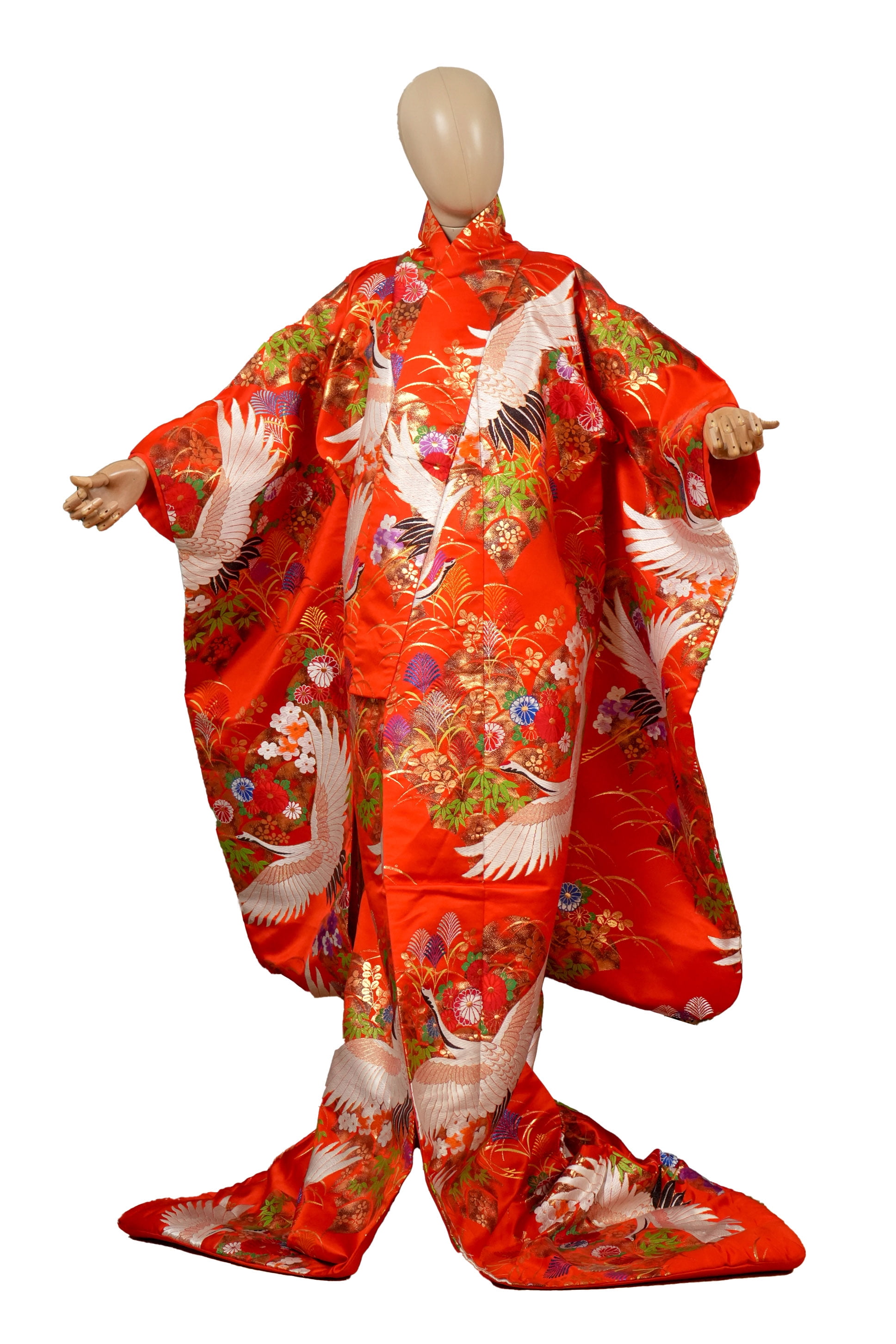 DEAR VANILLA Authentic Traditional Japanese Uchikake Wedding Kimono for ...