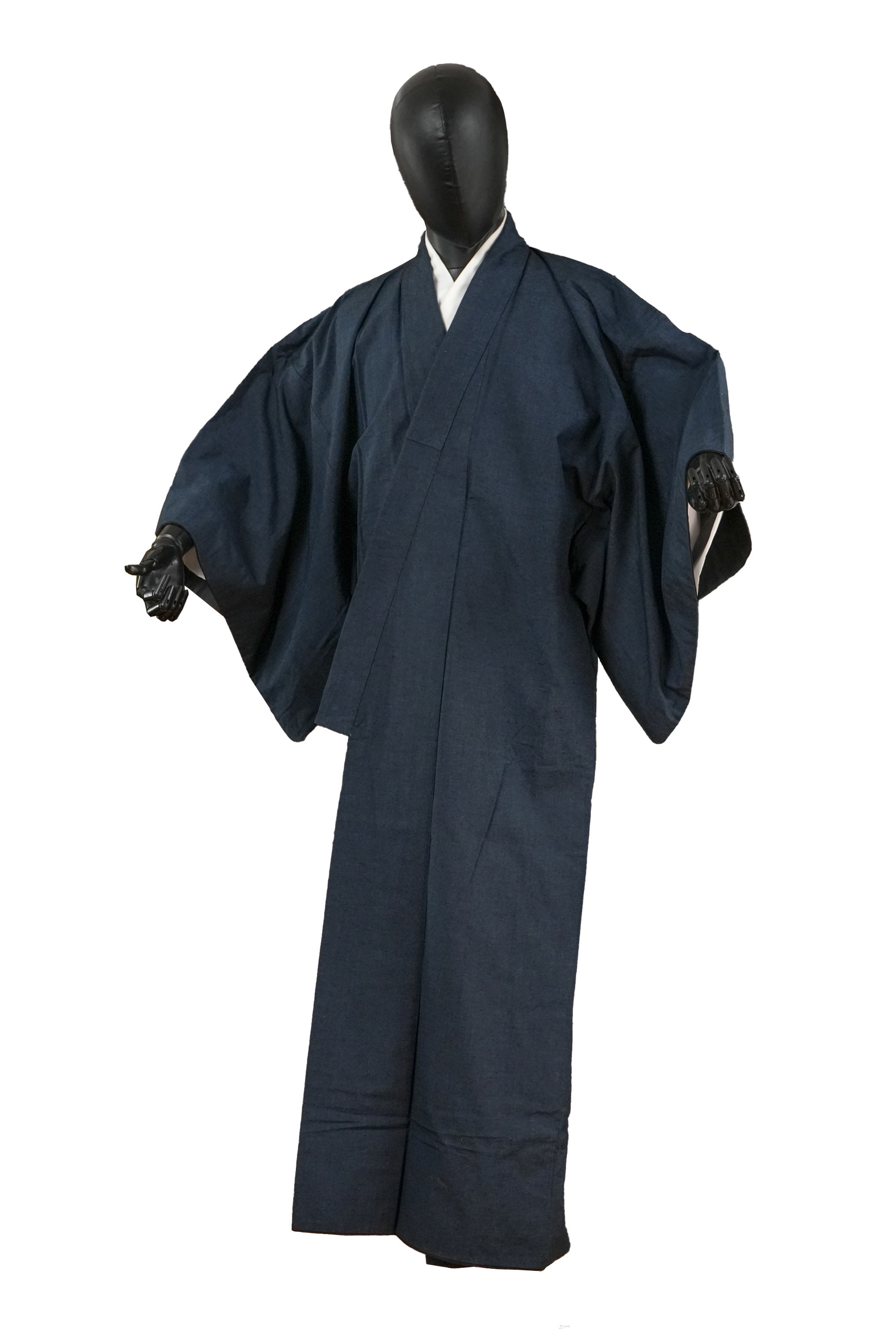 DEAR VANILLA Authentic Traditional Men's Kimono Japanese Robe Gown Made ...