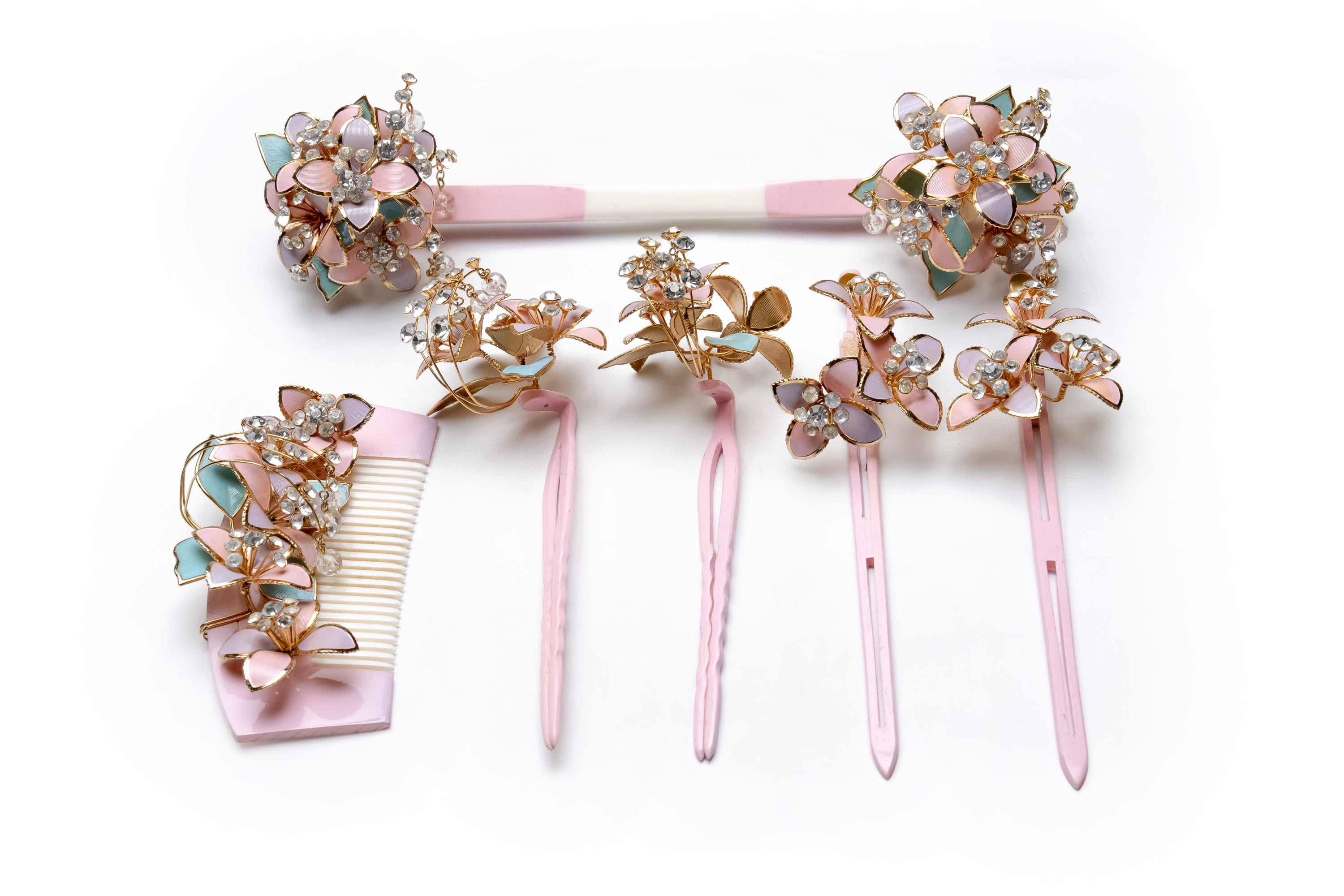 DEAR VANILLA Japanese Kimono Kanzashi Formal Geisha Wedding Hair ...